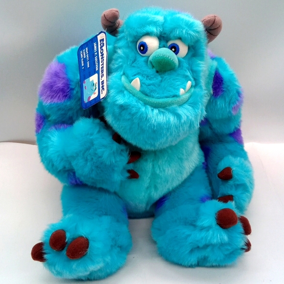 Disney | Other | Disney Store Monsters Inc James P Sullivan Sully Teal ...